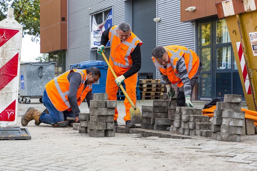 Glaspoort legt glasvezel aan op bedrijventerreinen Schagen